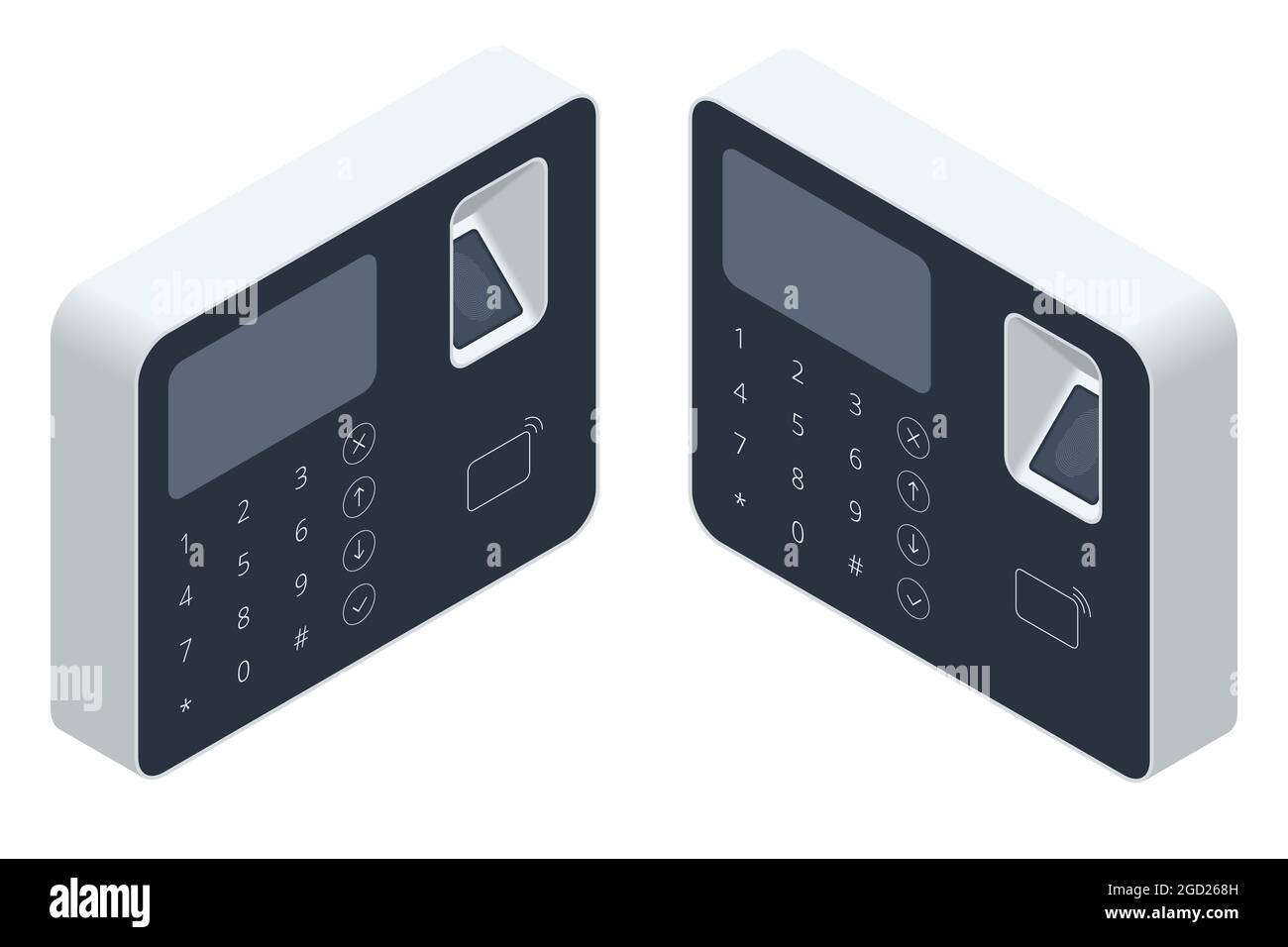 Finger print scan for enter security system, Biometric access control ...