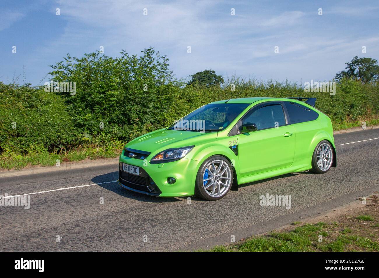 Ford focus rs green cars hi-res stock photography and images - Alamy