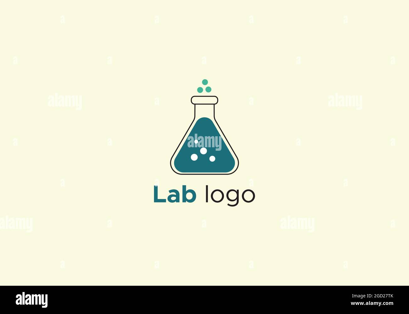 lab logo design template Stock Vector Image & Art - Alamy