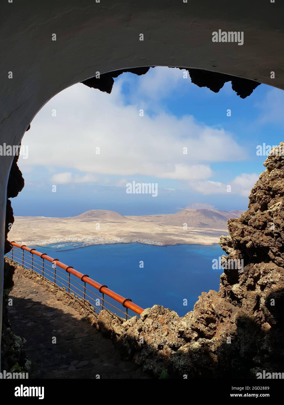 Atemberaubende Aussicht am Mirador del Río - Lanzarote Stock Photo - Alamy