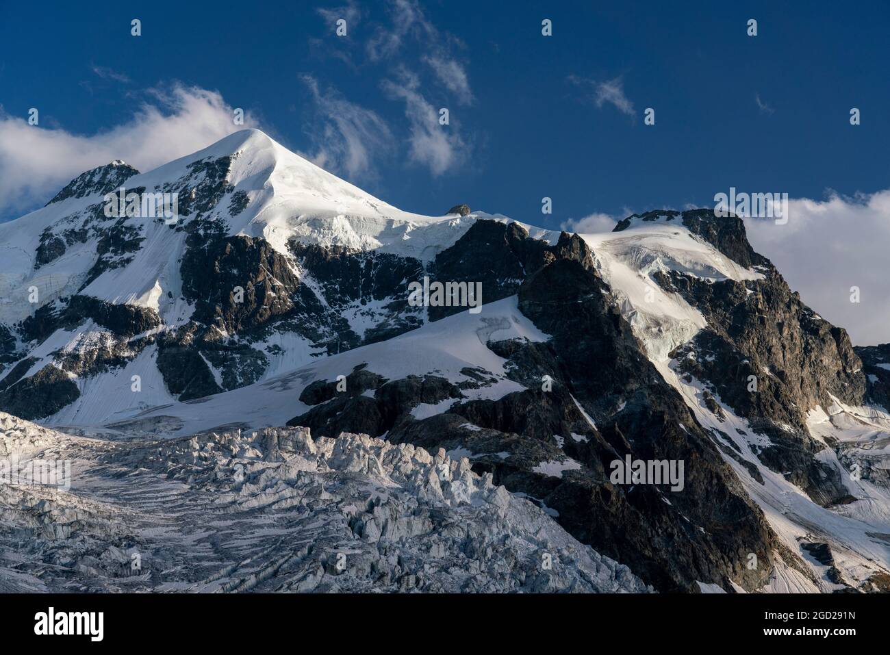 geography / travel, Switzerland, Piz Roseg, Bernina mountain range ...