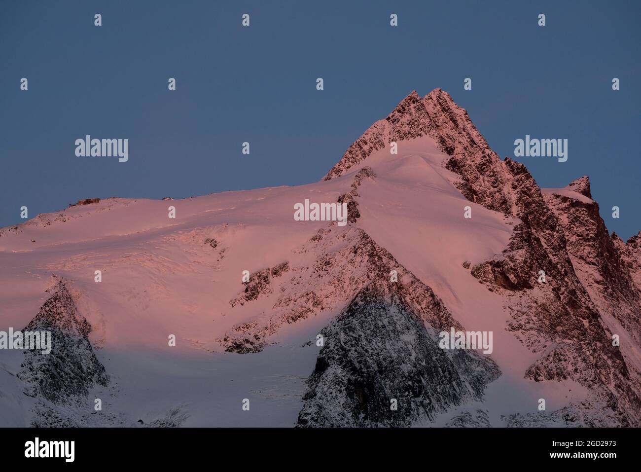 geography / travel, Austria, Carinthia, Grossglockner (peak), view from ...