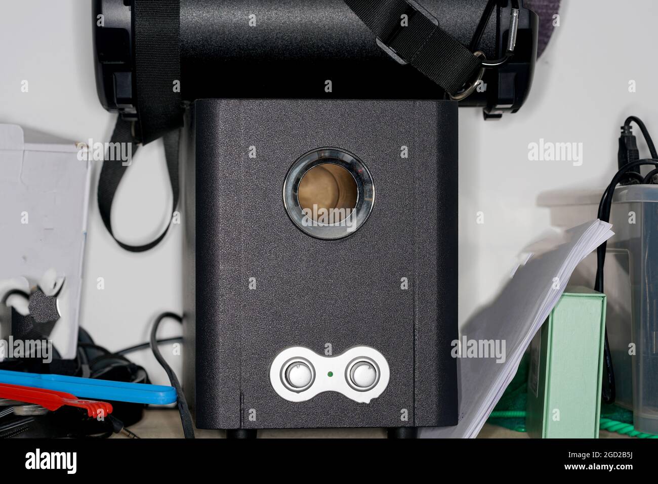Black subwoofer hi-res stock photography and images - Alamy
