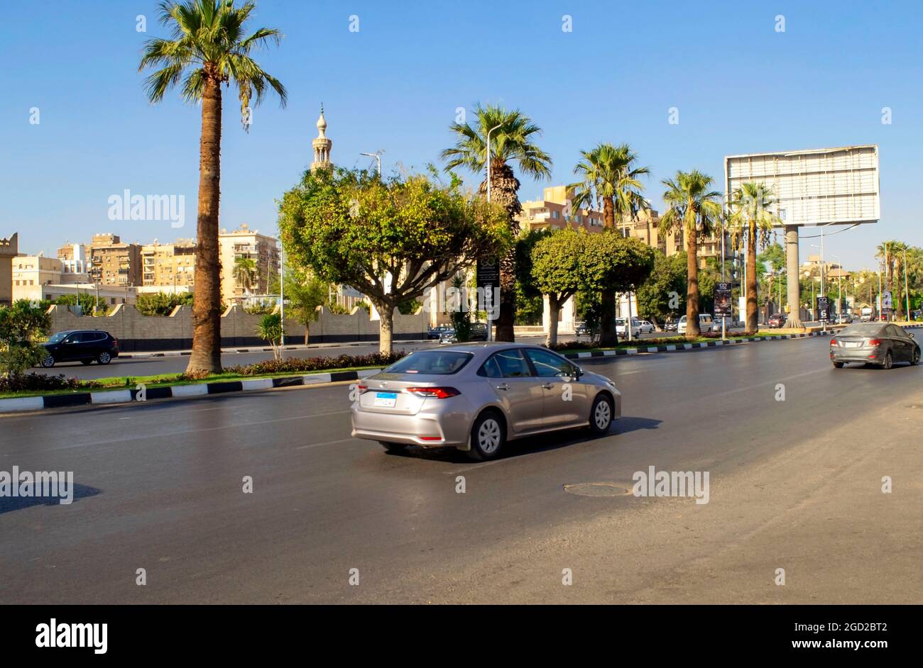 Cairo - Egypt - October 4, 2020: View of Cairo old historical ...