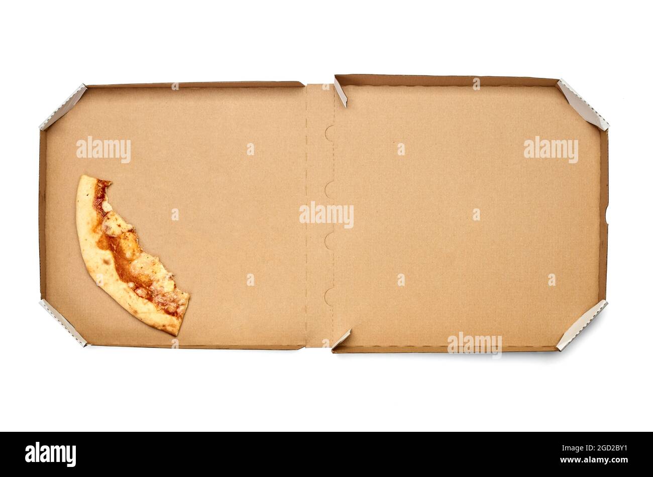 pizza box food cardboard delivery package meal dinner lunch Stock Photo ...