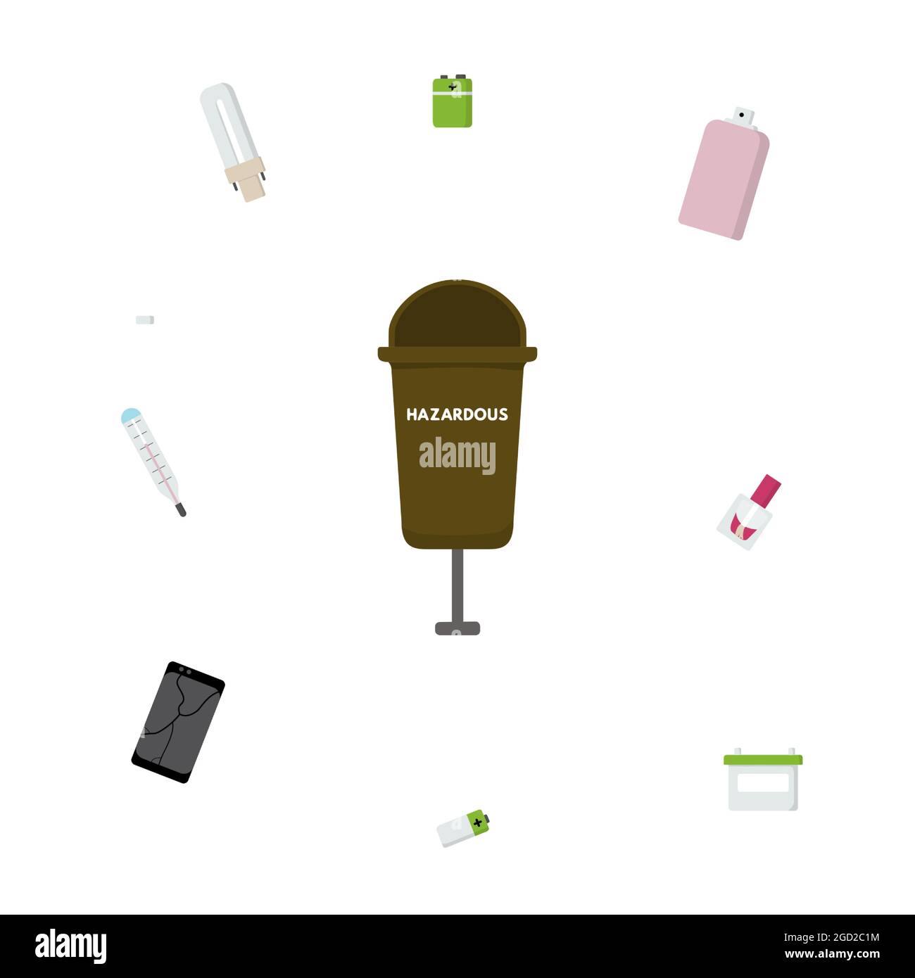 Hazardous waste sorting set vector illustration design Stock Vector ... Hazardous waste sorting set vector illustration design Stock Vector ...