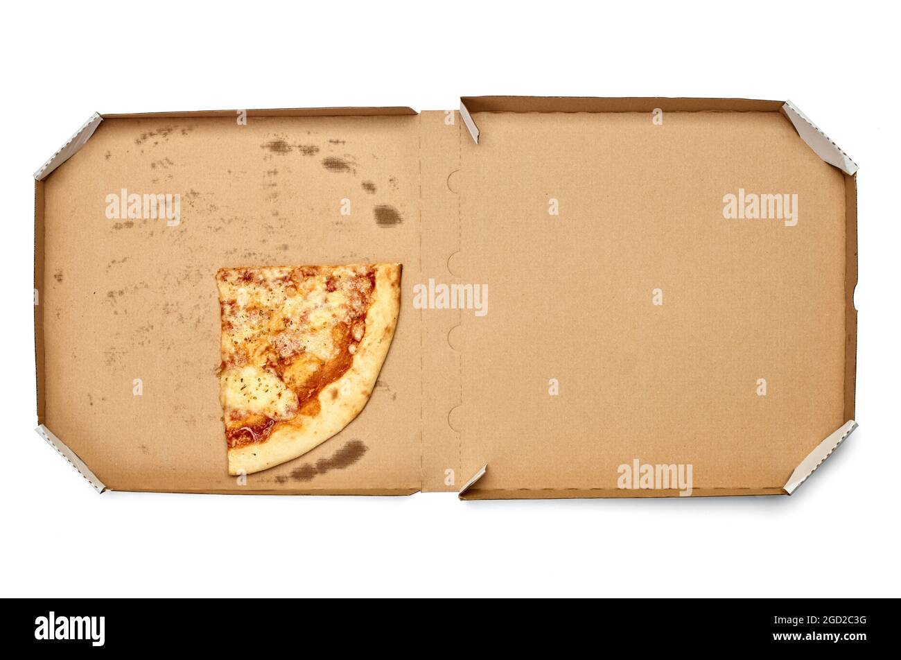 pizza box food cardboard delivery package meal dinner lunch Stock Photo ...