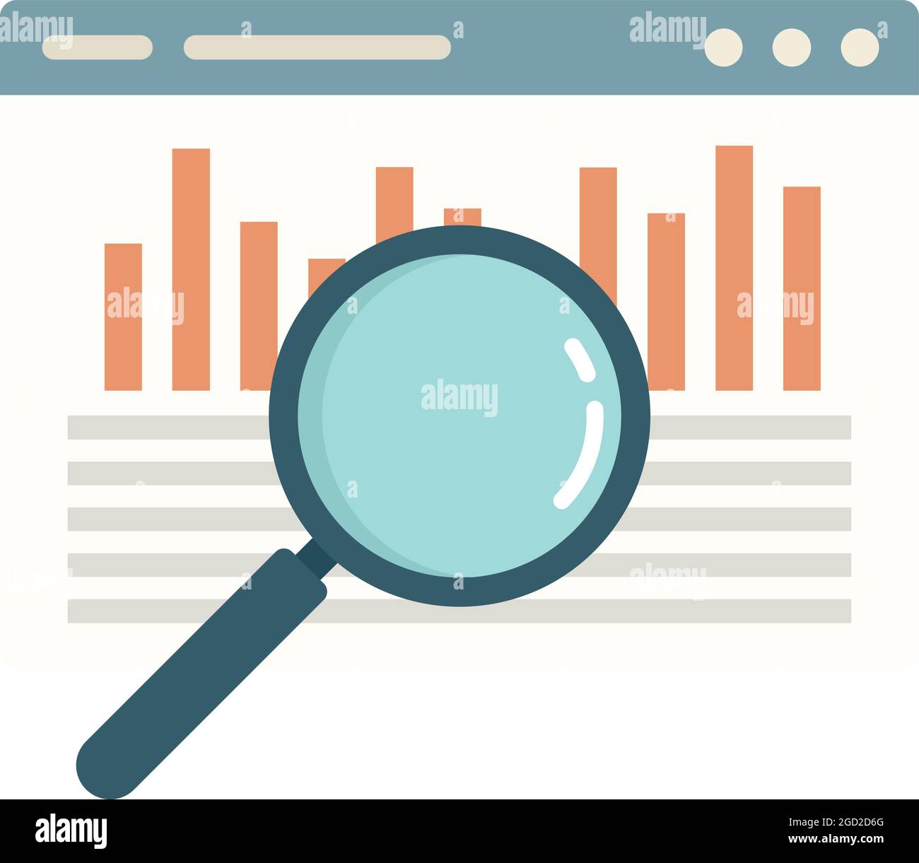 Web audit icon. Flat illustration of web audit vector icon isolated on ...