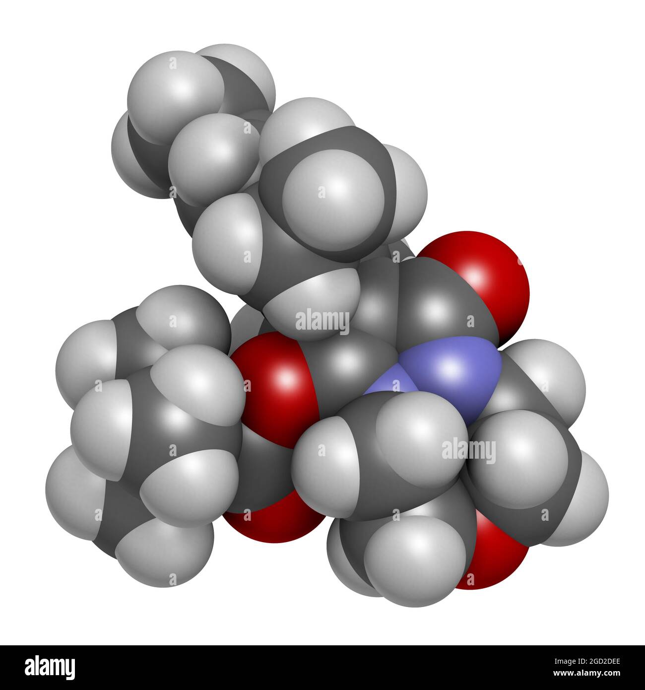 Pinoxaden herbicide molecule. 3D rendering Stock Photo - Alamy