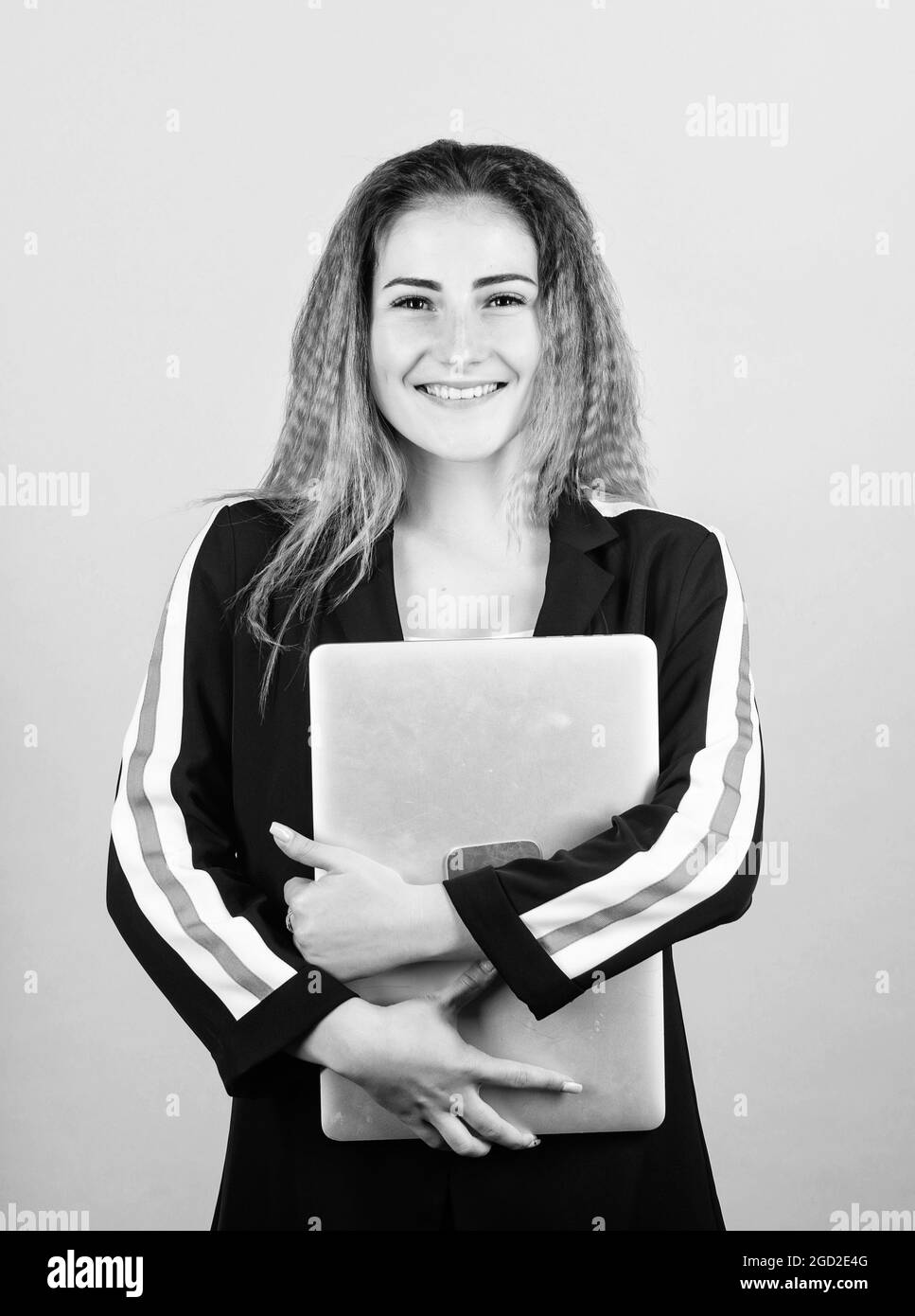 Using computer private Black and White Stock Photos & Images - Alamy