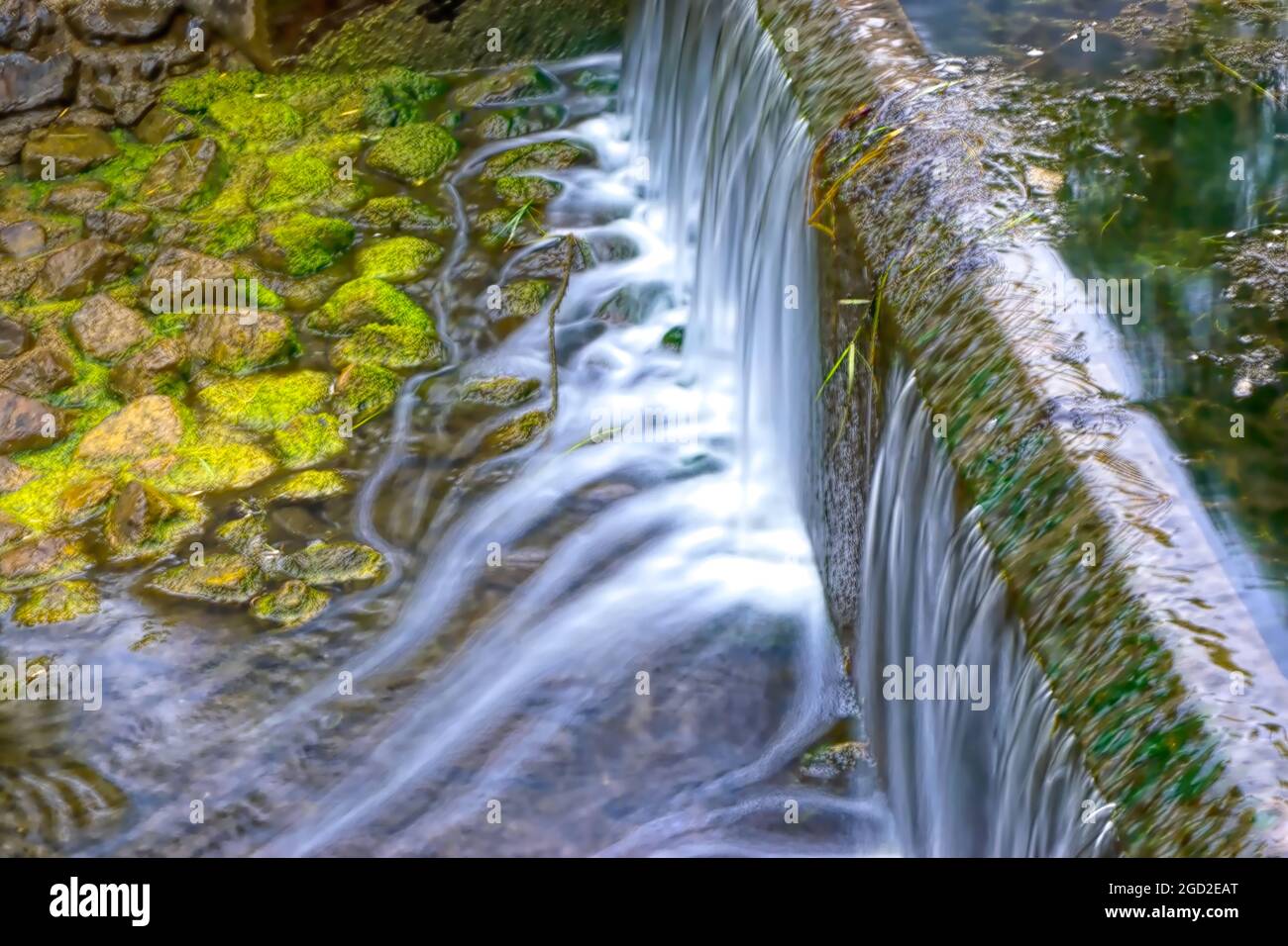 Waterfall illustration hi-res stock photography and images - Alamy