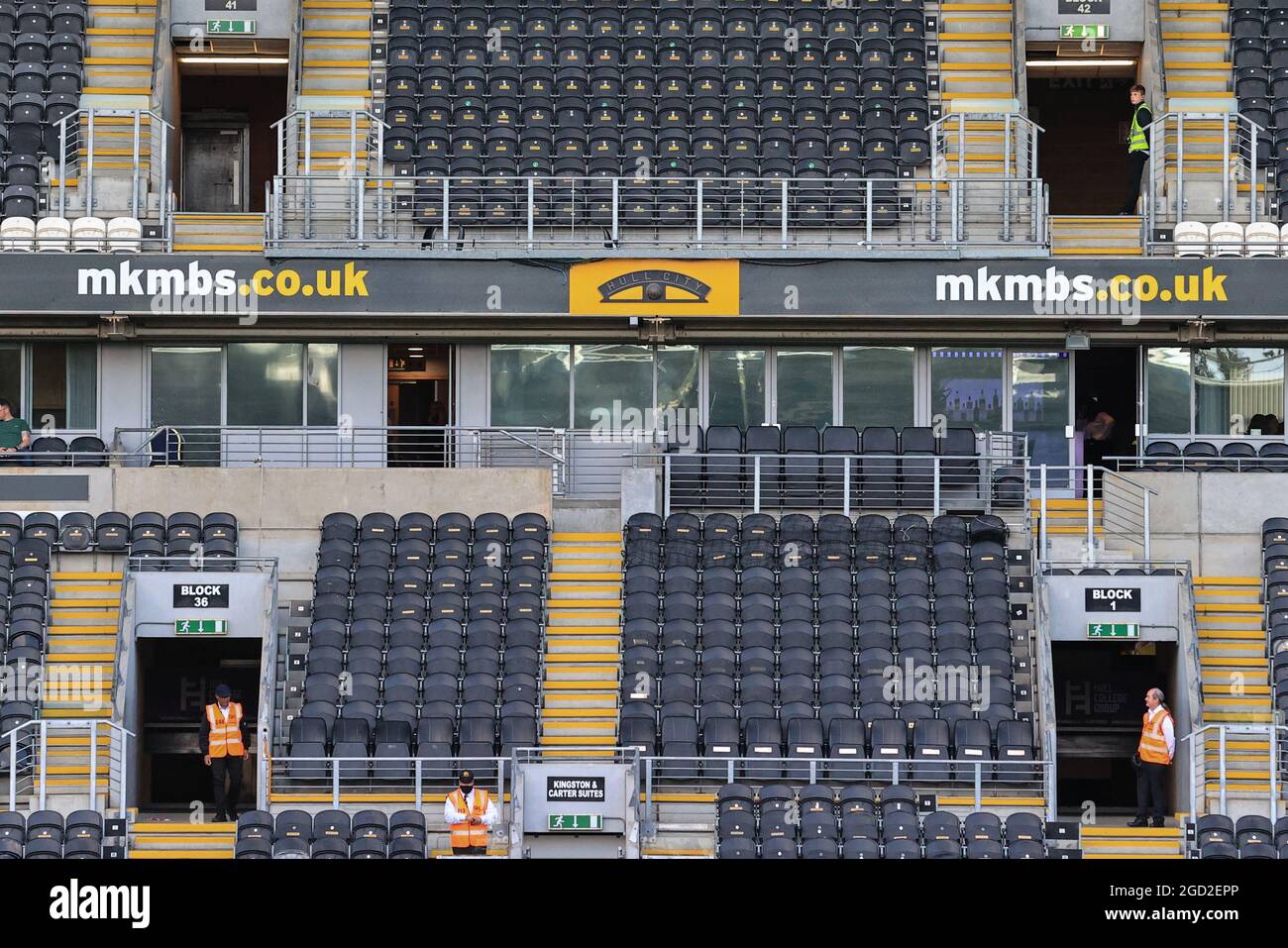 Hull City sign inside the MKM Stadium Stock Photo - Alamy