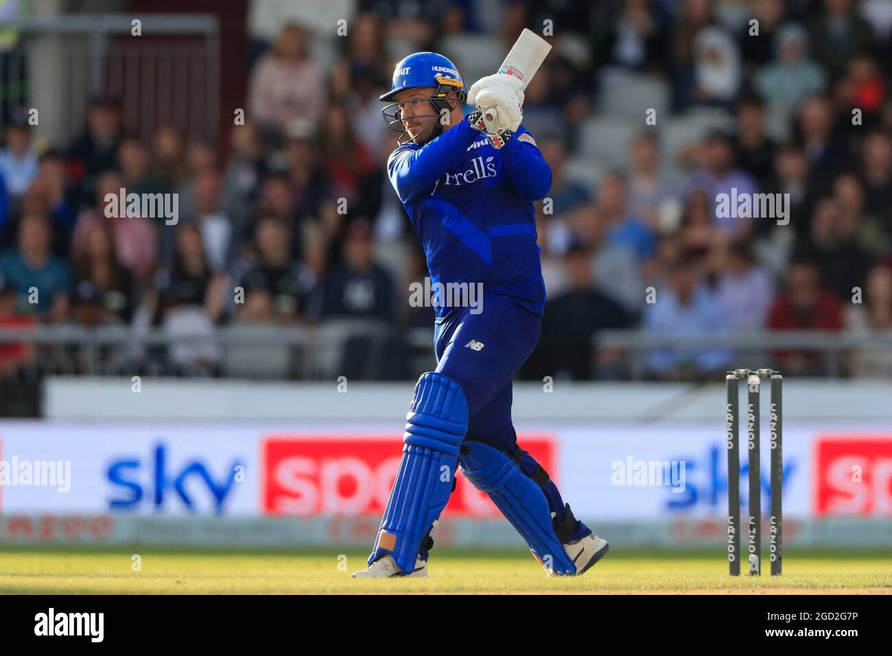 Adam Rossington batting for London Spirit Stock Photo - Alamy
