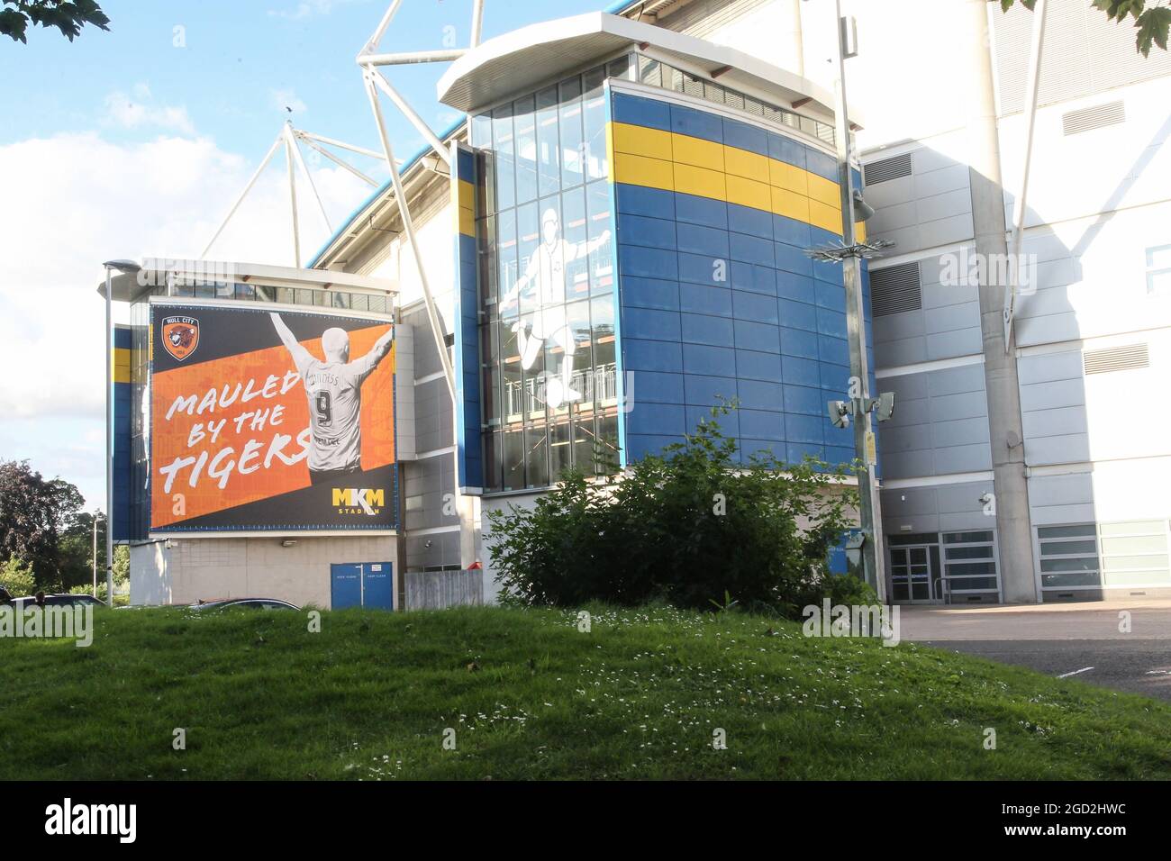General view of the exterior of the MKM Stadium Stock Photo - Alamy
