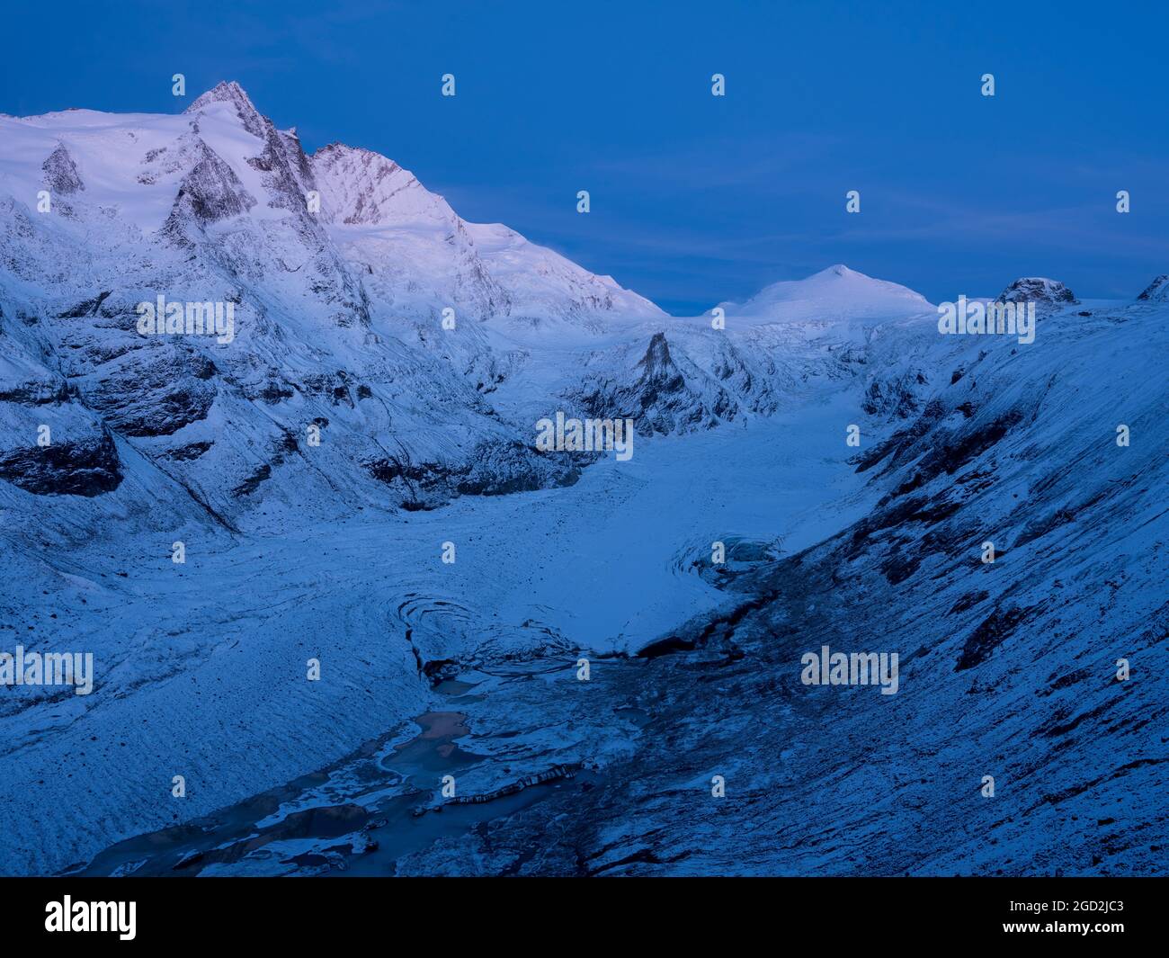 geography / travel, Austria, Carinthia, Grossglockner (peak), view from ...