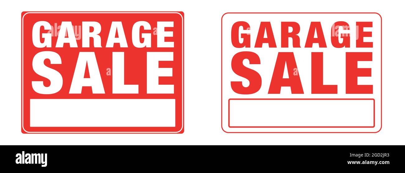 Garage Sale Sign, Sign Red Yard Sales Street Signs, Sale Events File ...
