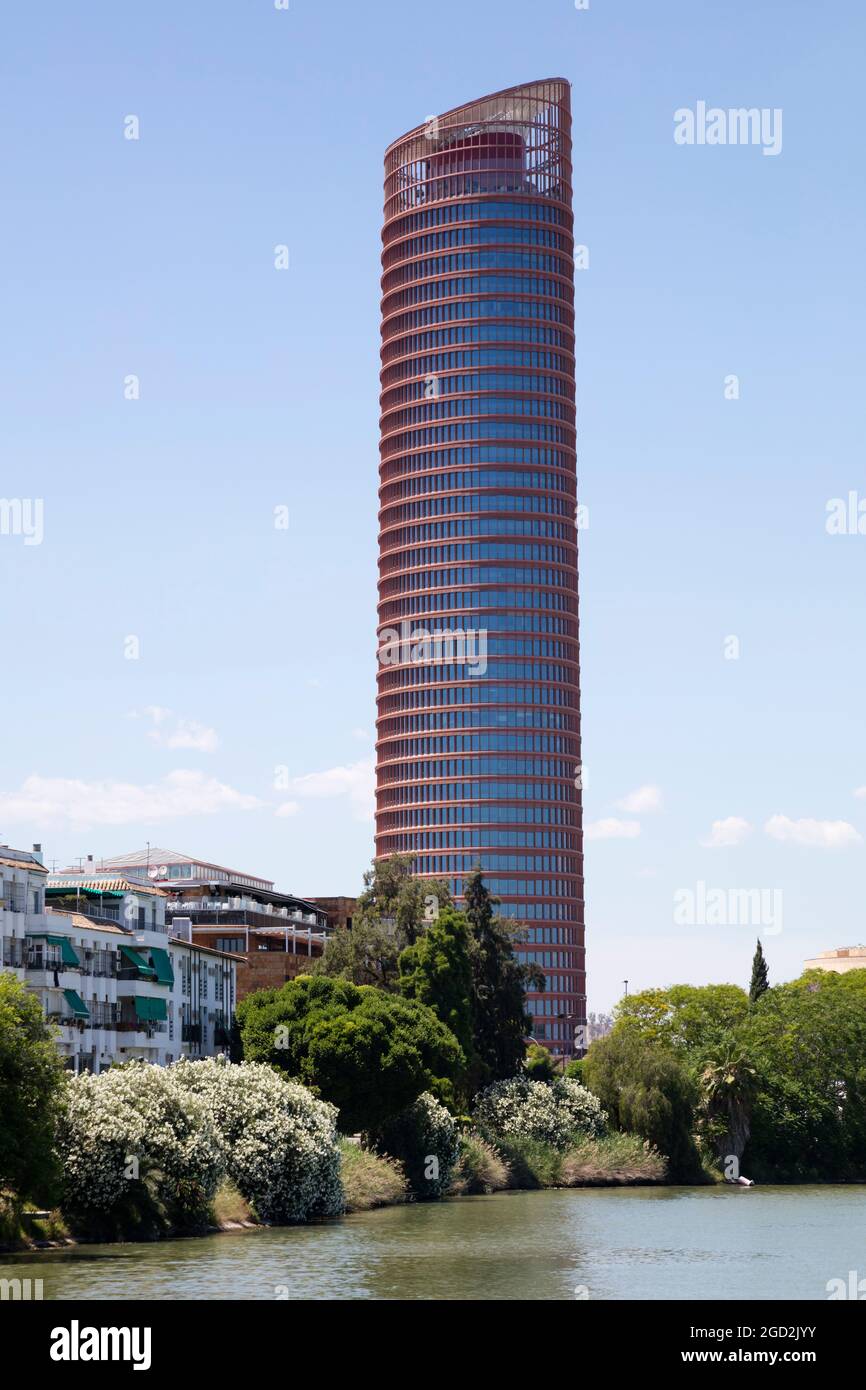 geography / travel, Spain, Andalusia, Seville, Torre Seville, Cajasol ...