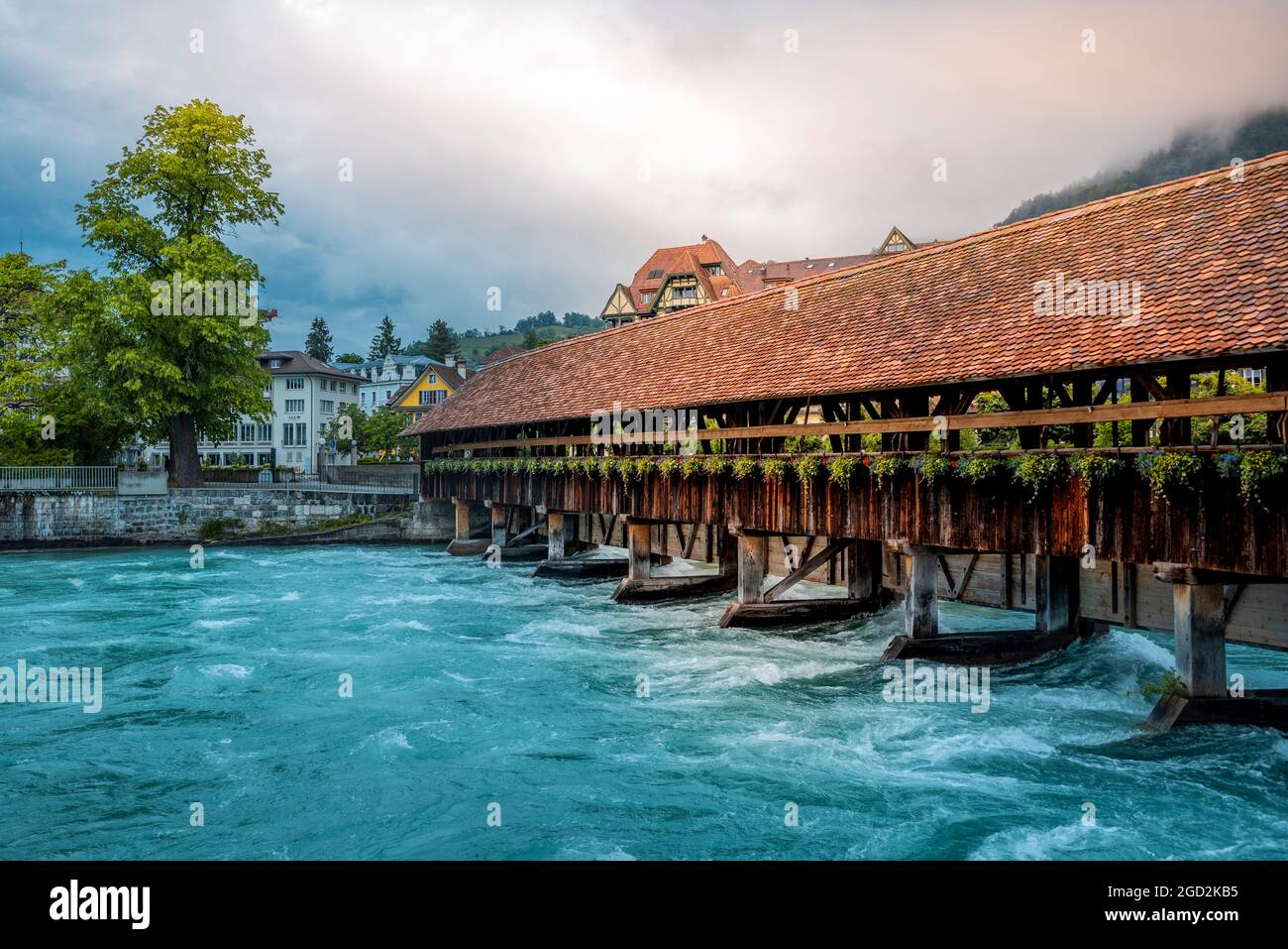 geography / travel, Switzerland, historic Scherzlig watergate across ...