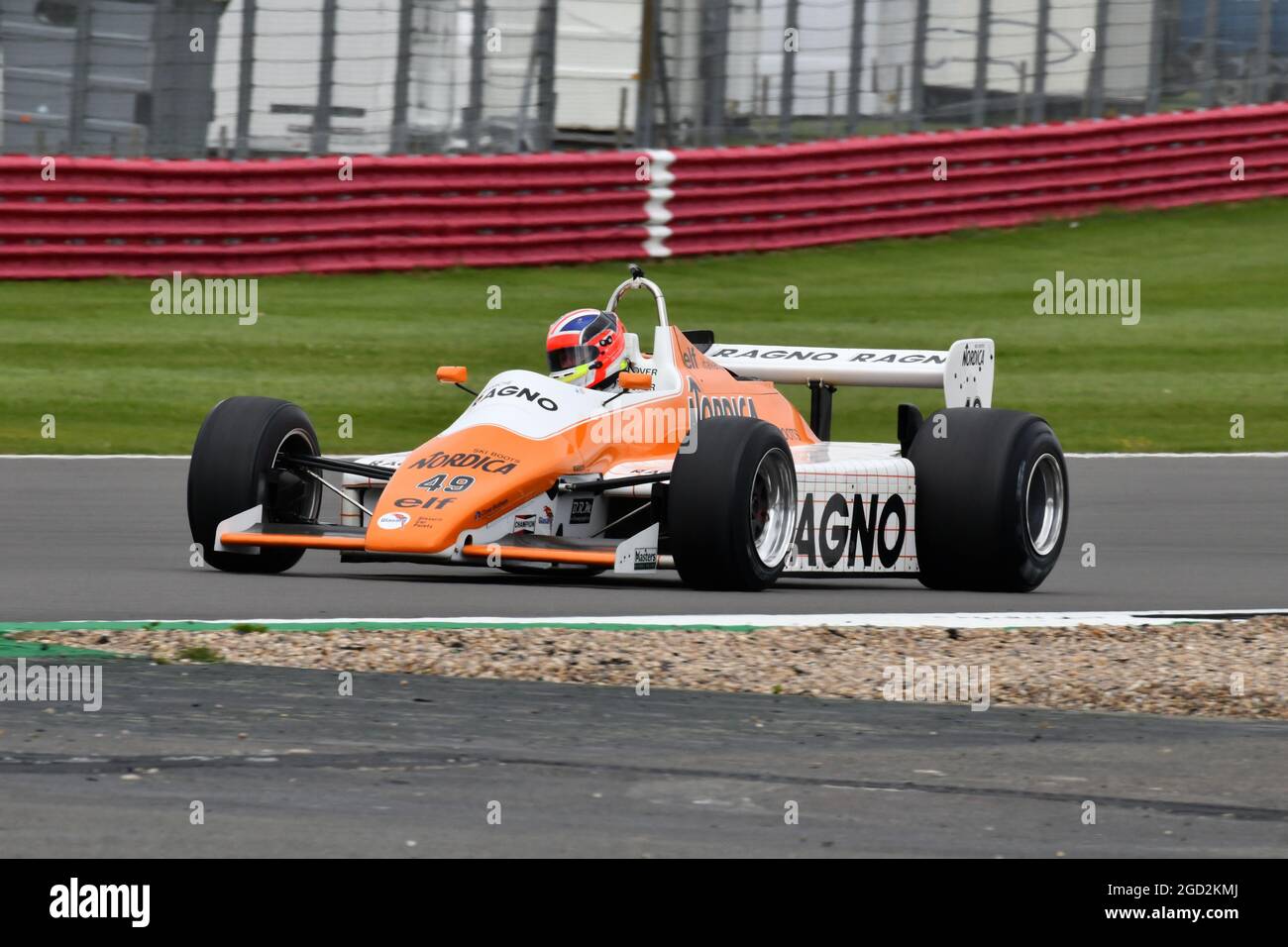 Neil Glover, Arrows A5, Murray Walker Memorial Trophy for Masters ...