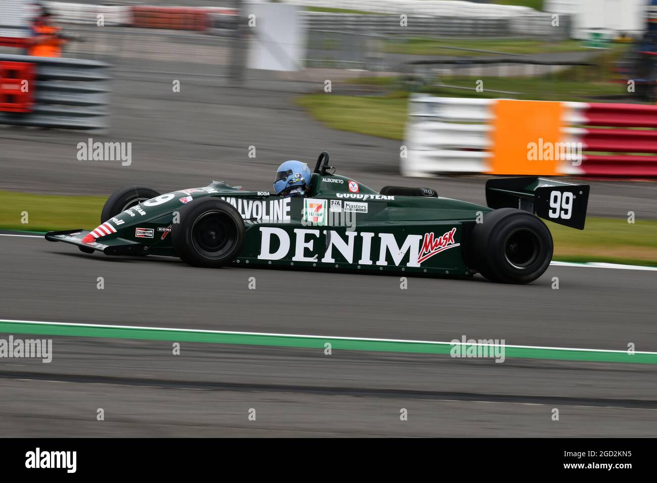 Jamie Constable, Tyrrell 011, Murray Walker Memorial Trophy for Masters ...