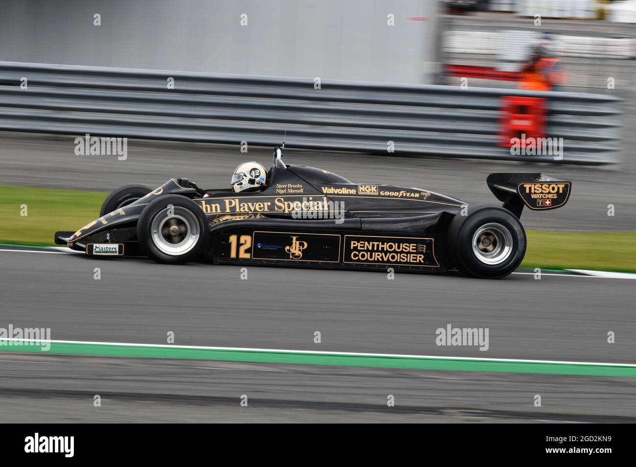 Steve Brooks, Lotus 91, Murray Walker Memorial Trophy for Masters ...