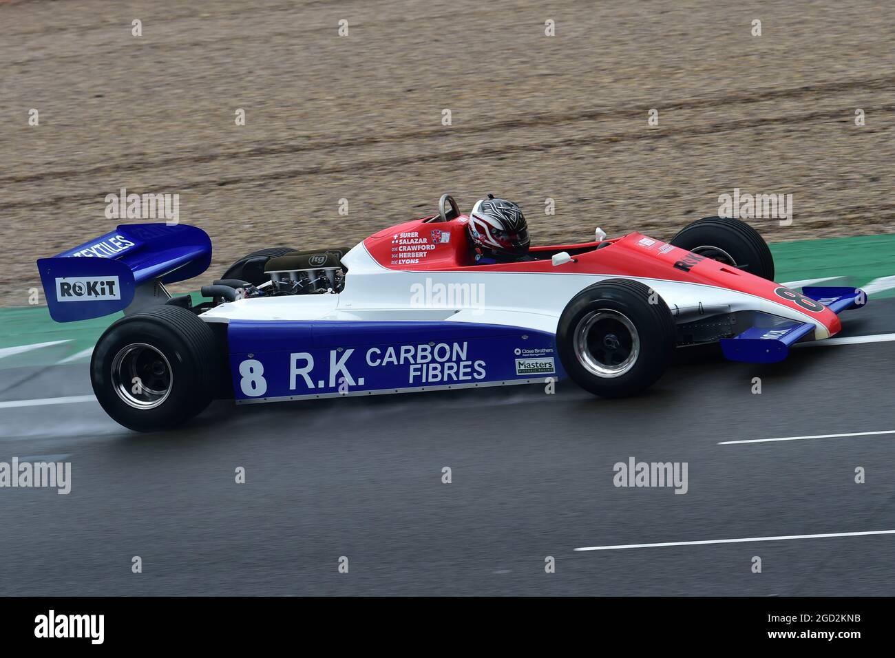 Murray walker memorial trophy for masters historic f1 hi-res stock ...