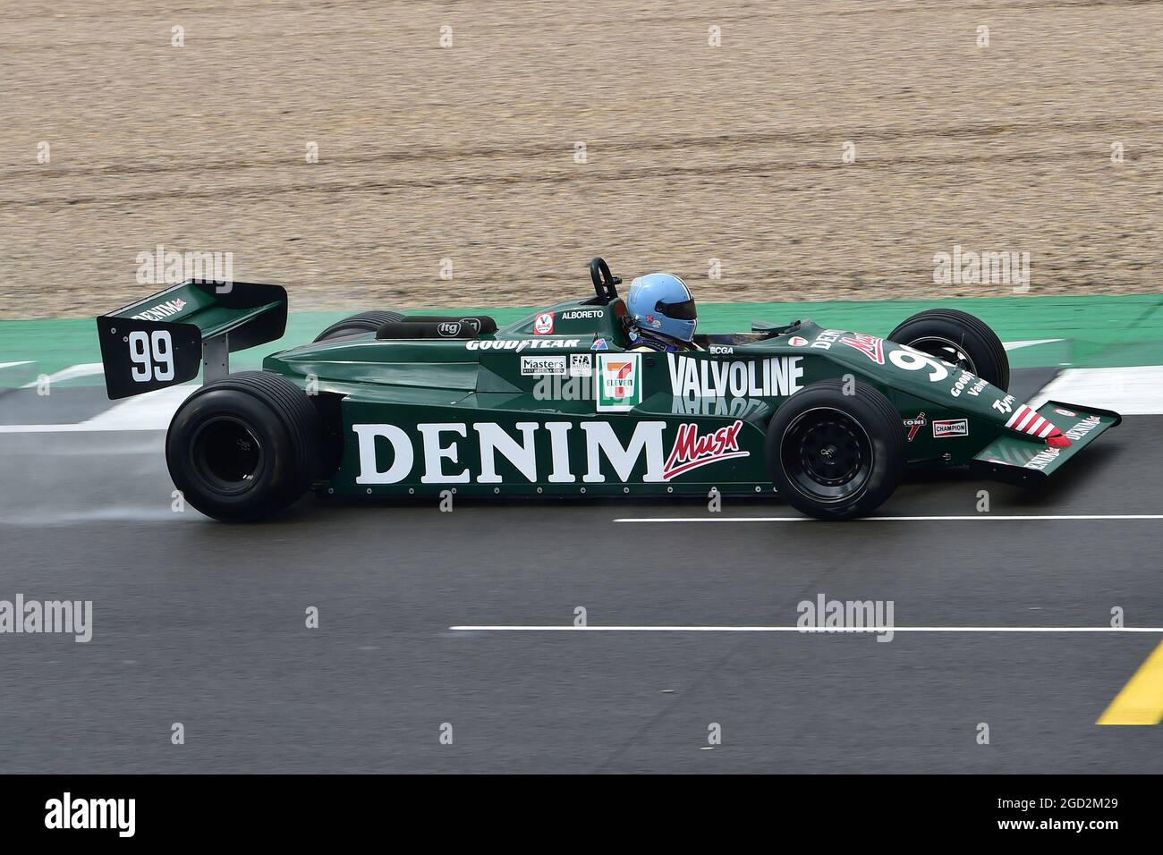 Jamie Constable, Tyrrell 011, Murray Walker Memorial Trophy for Masters ...