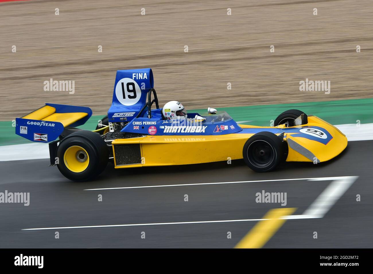 Chris Perkins, Surtees TS16, Murray Walker Memorial Trophy for Masters ...