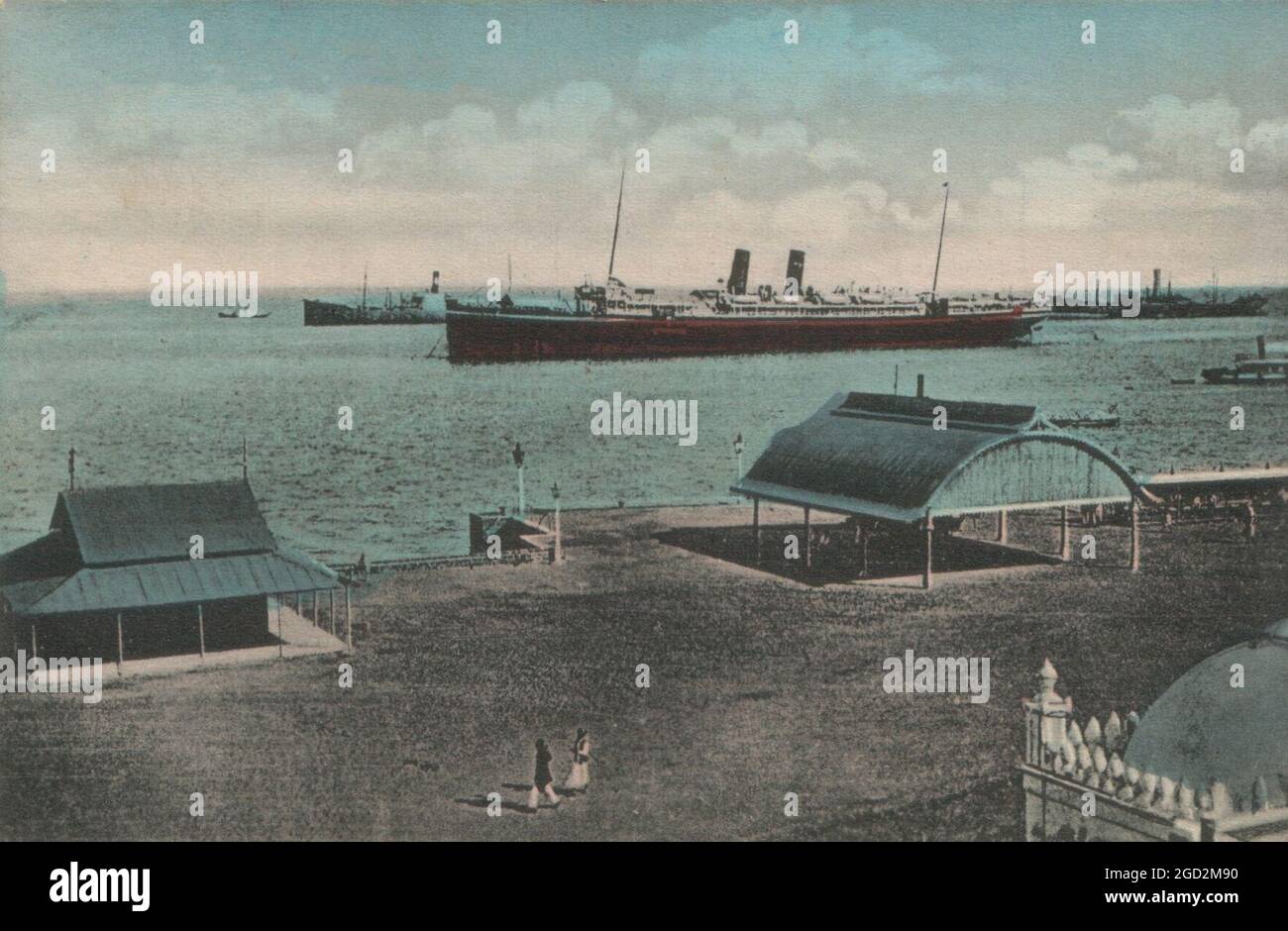 Harbour of Aden in Yemen ca. 1910 Stock Photo - Alamy