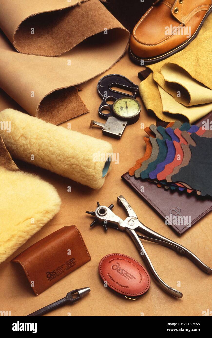 Leather-making is an ancient craft, here is an example of some leather ...