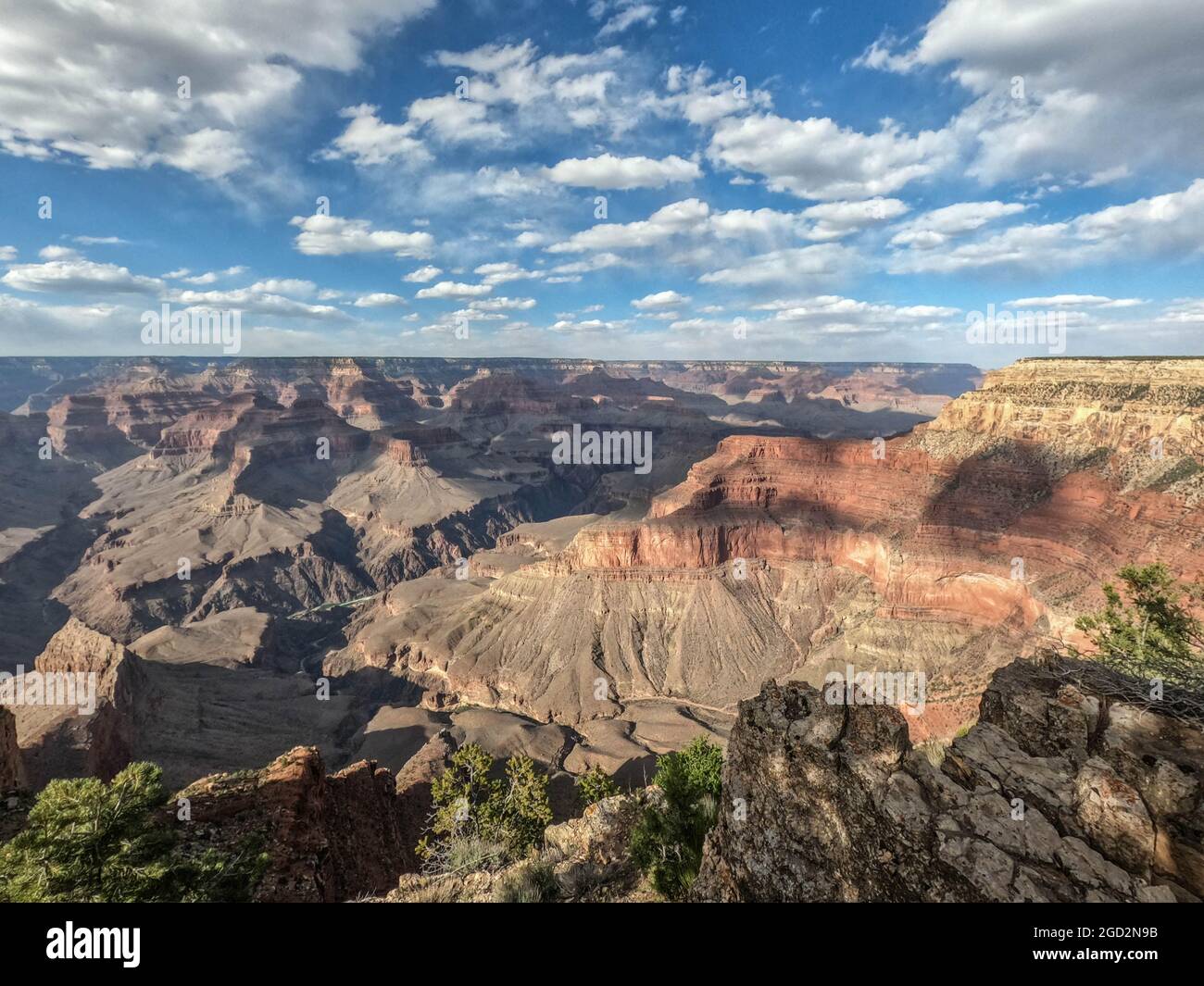 Stunning View From The South Rim Trail Grand Canyon National Park
