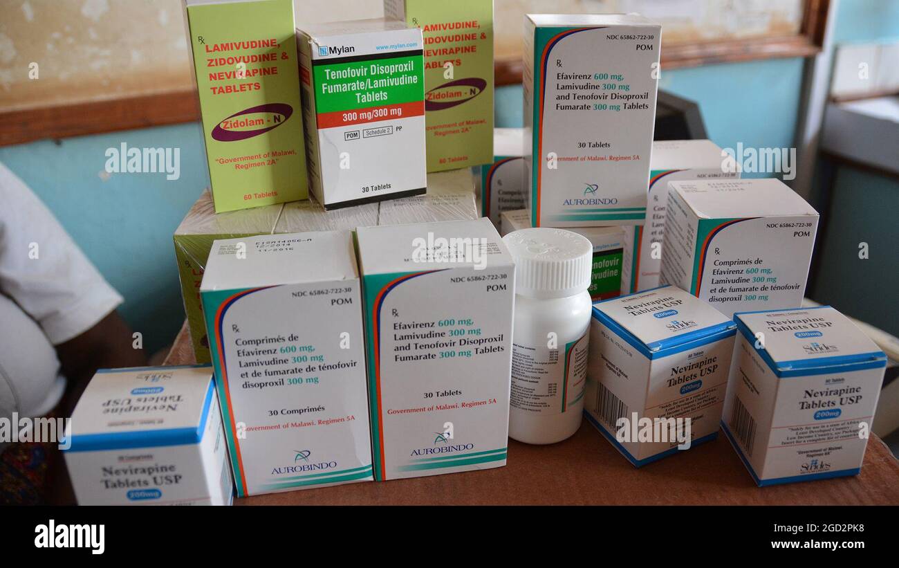 Retroviral drugs hi-res stock photography and images - Alamy