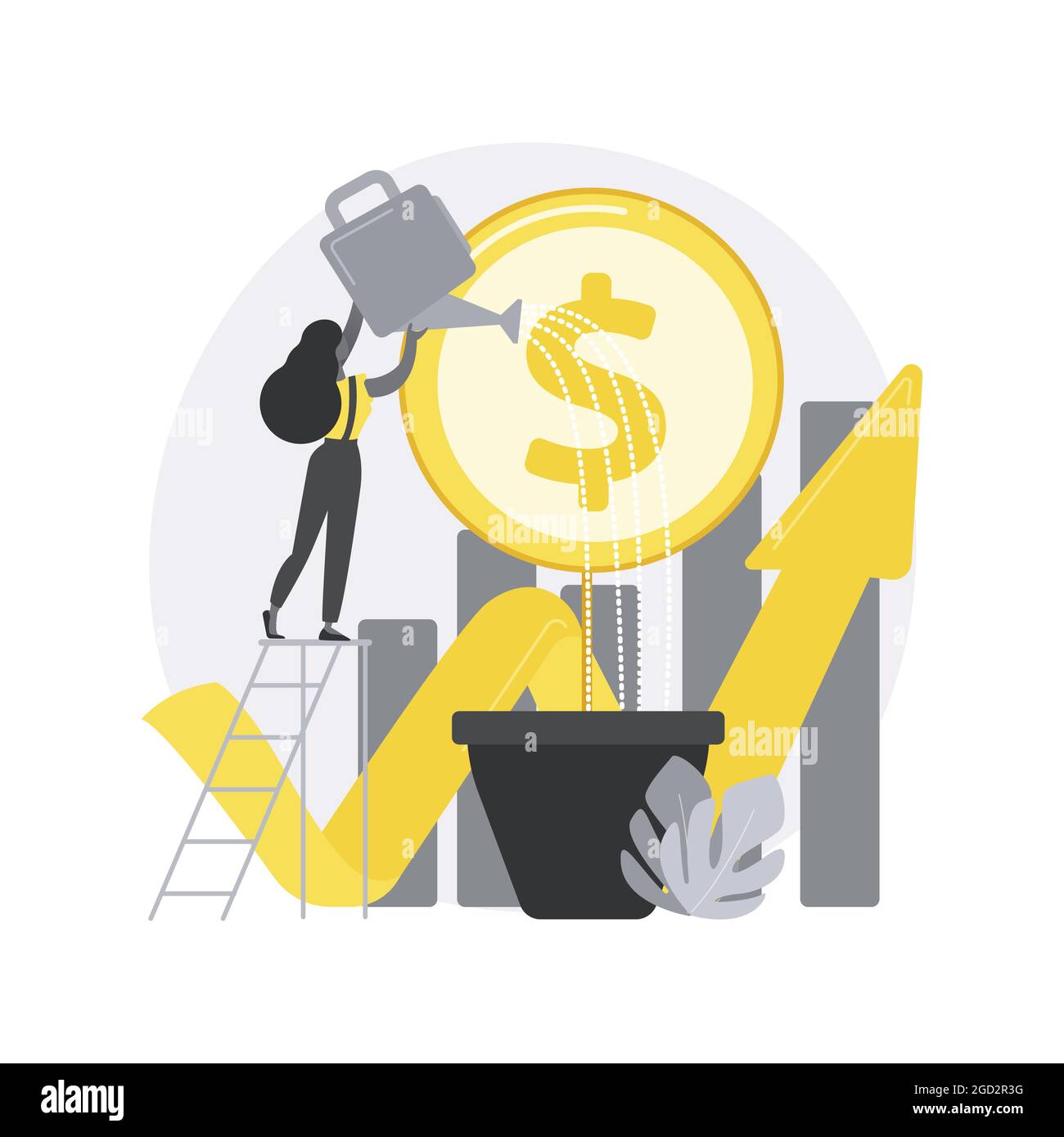Marketing investment abstract concept vector illustration Stock Vector ... Marketing investment abstract concept vector illustration Stock Vector ...