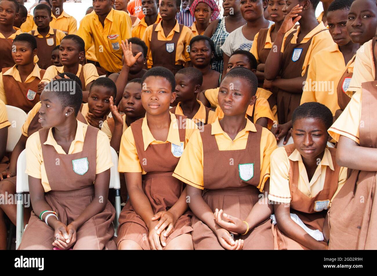 Ghanian school children hi-res stock photography and images - Alamy