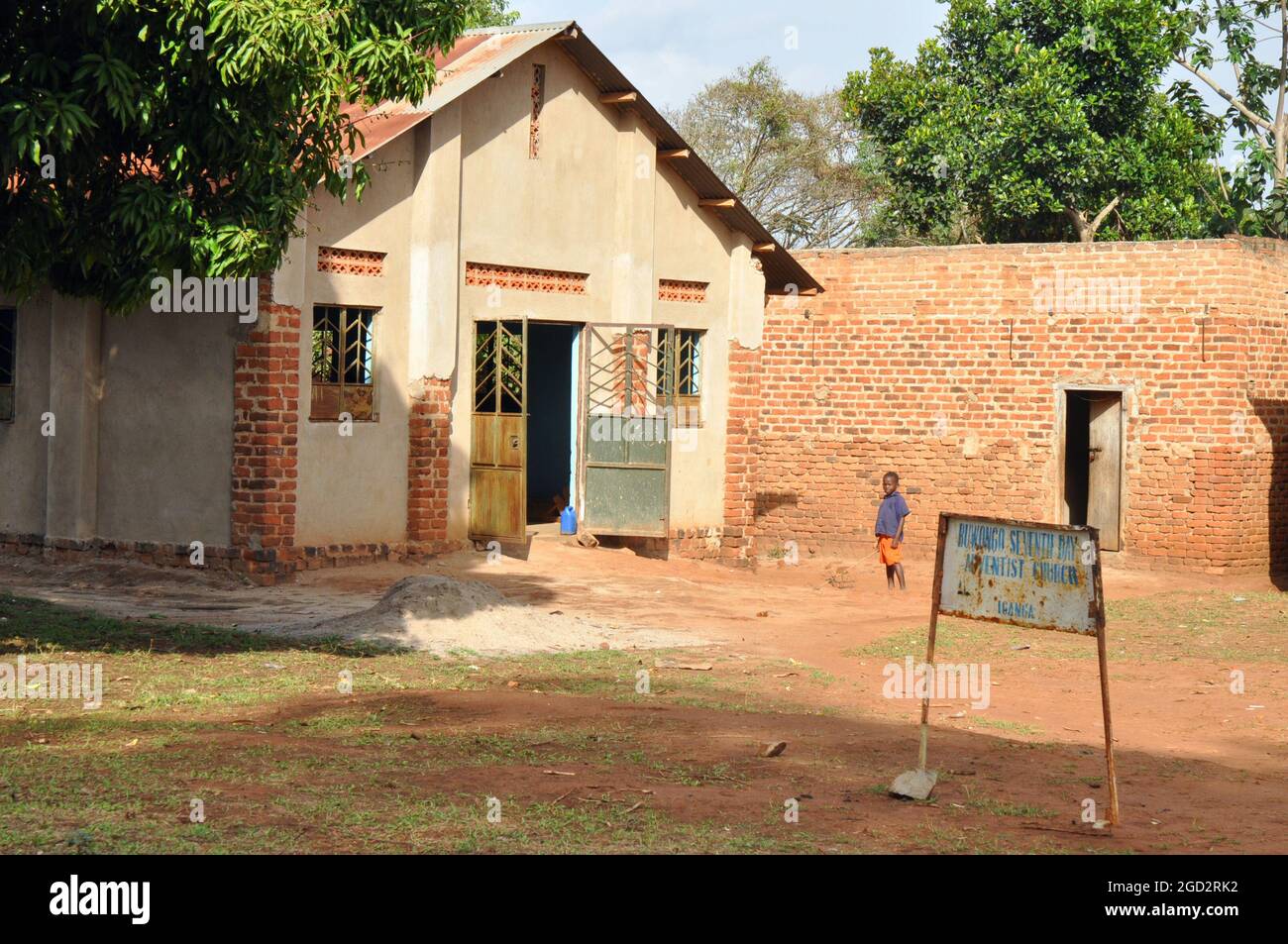 Bukongo Seventh Bay Adventist Church in Iganga, the location of the ...