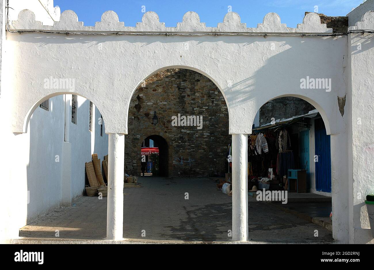 Asilah, the cultural city in the north of Morocco Stock Photo - Alamy