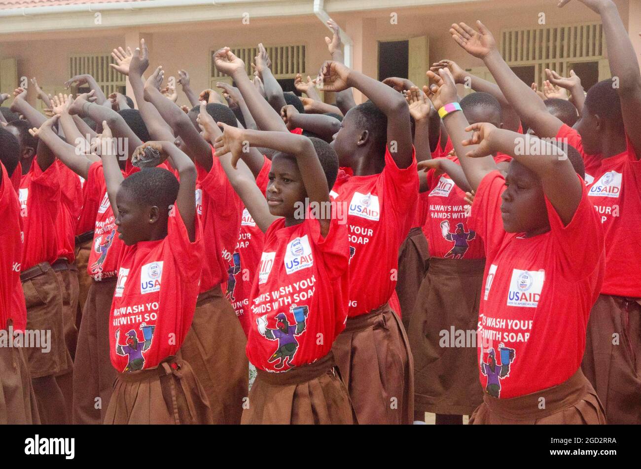 Children celebrate Handwashing Day in Lekma South Cluster of Schools ...