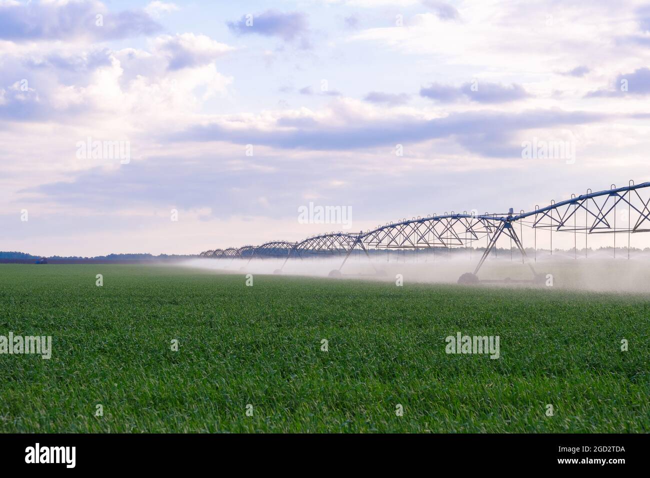Automated irrigation system Stock Photo - Alamy