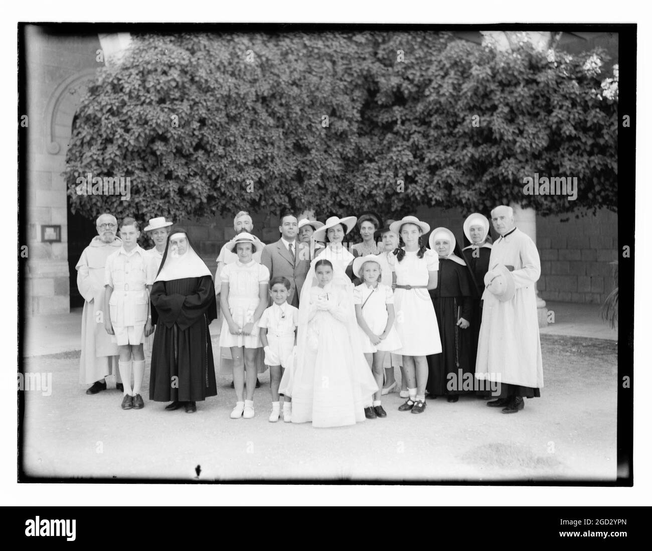 Groups and individual friends of the Matson family, including nuns ...