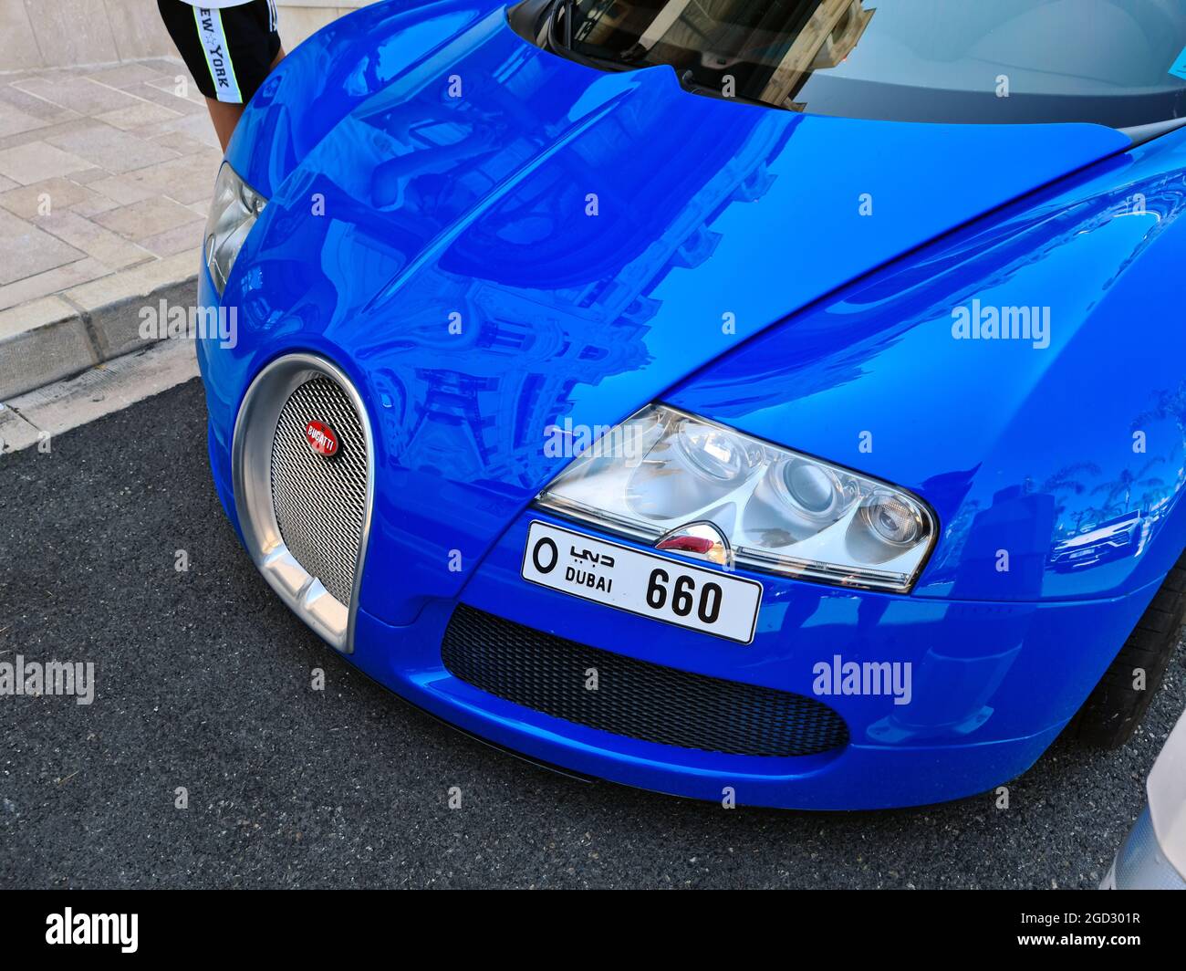 Bugatti Veyron Super Sport Blue Chrome