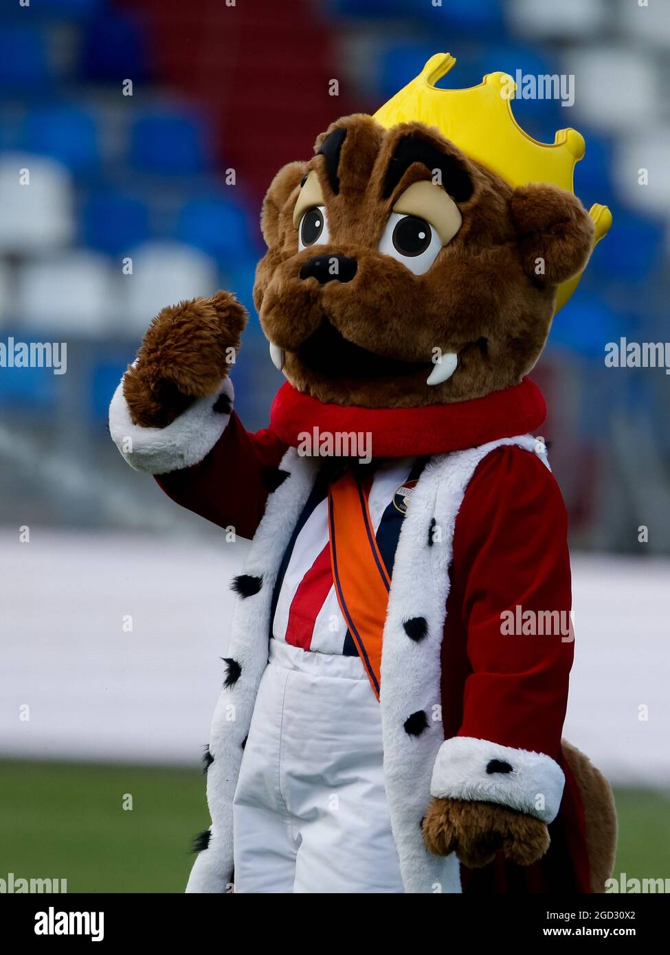 TILBURG, NETHERLANDS - AUGUST 10: Mascot of Willem II during the Pre ...