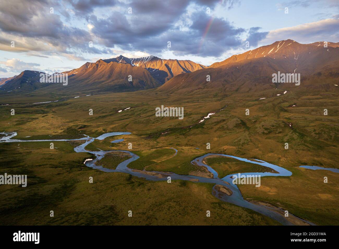 Tundra drone hi-res stock photography and images - Alamy