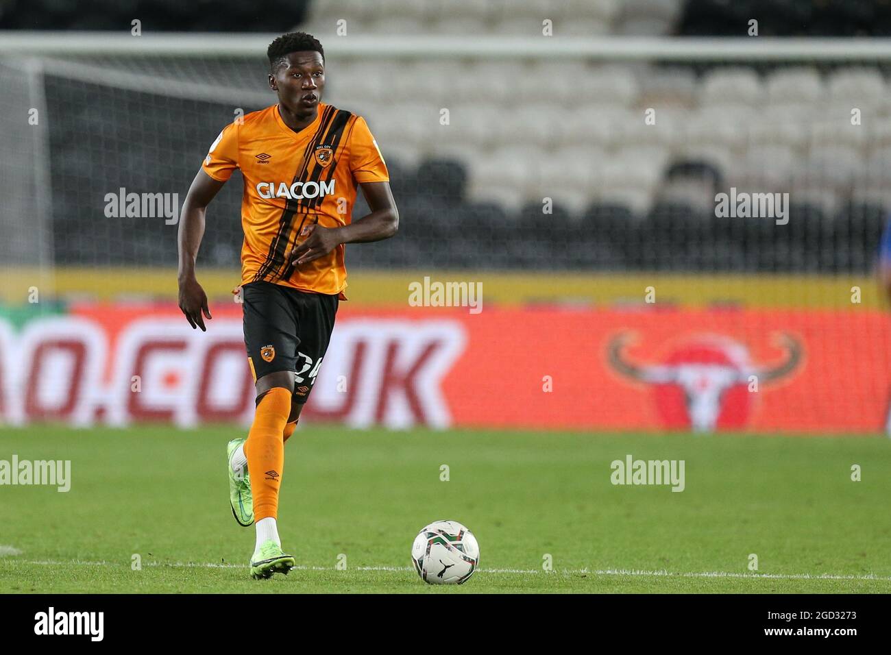 Di'Shon Bernard #24 of Hull City during the game Stock Photo - Alamy