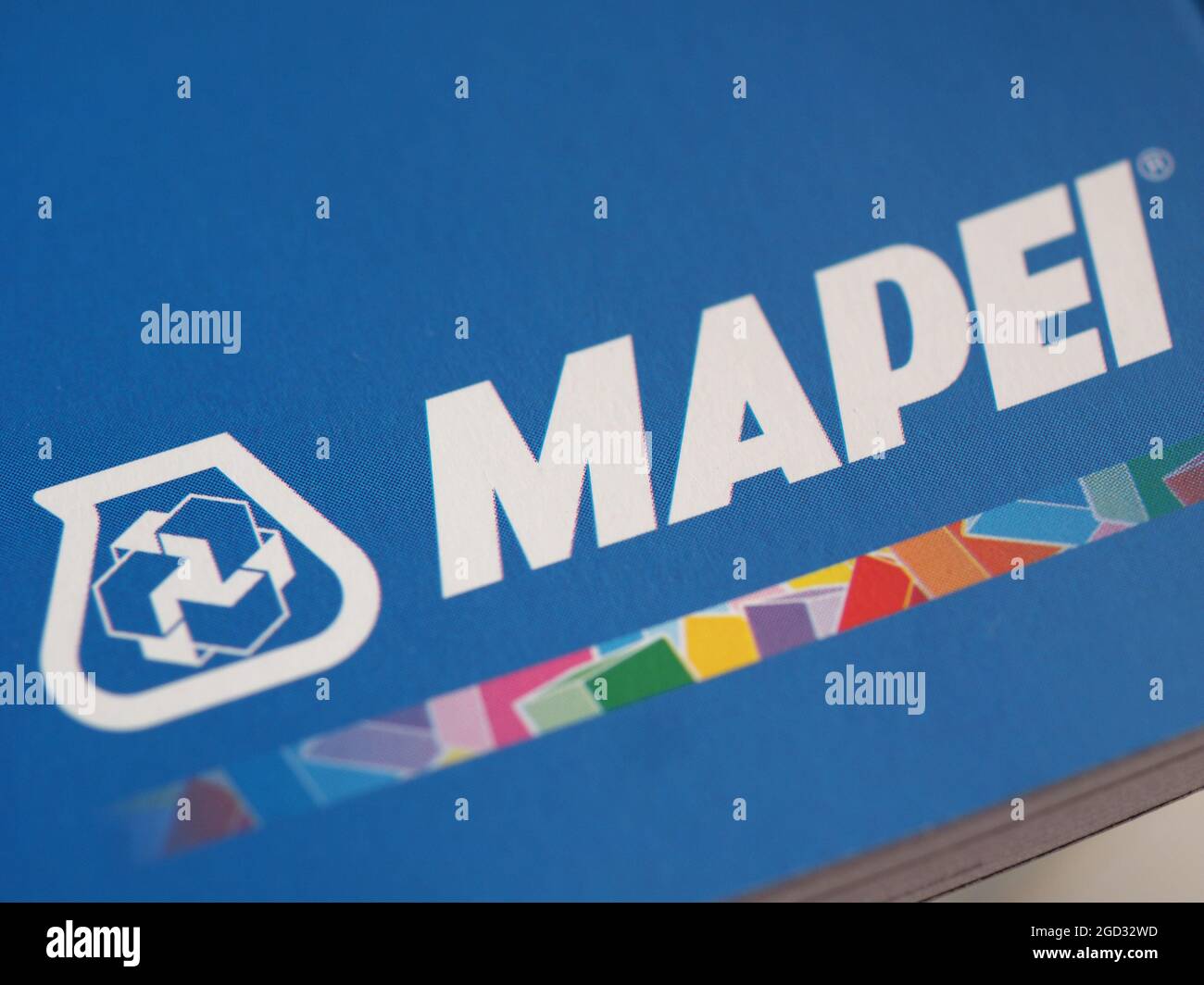 MILAN, ITALY - CIRCA AUGUST 2021: Mapei sign Stock Photo - Alamy