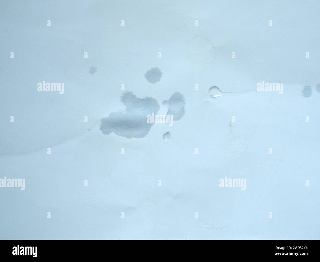wet paper sheet with drops of water Stock Photo - Alamy