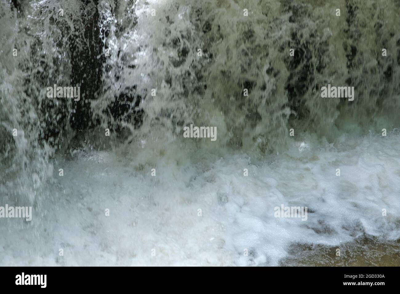 Water in motion, rough current, waterfall, high water Stock Photo - Alamy