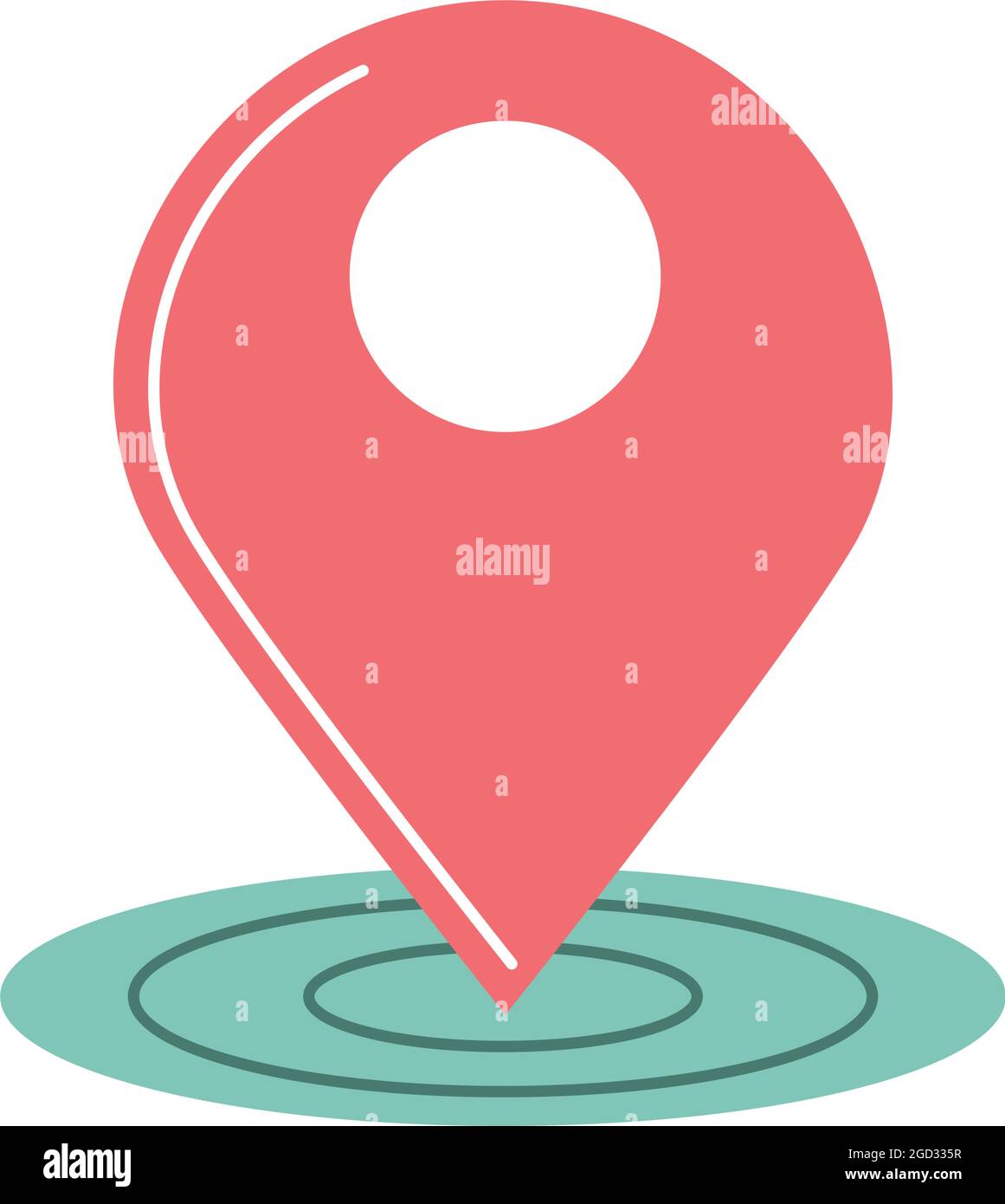 gps navigation pointer Stock Vector Image & Art - Alamy