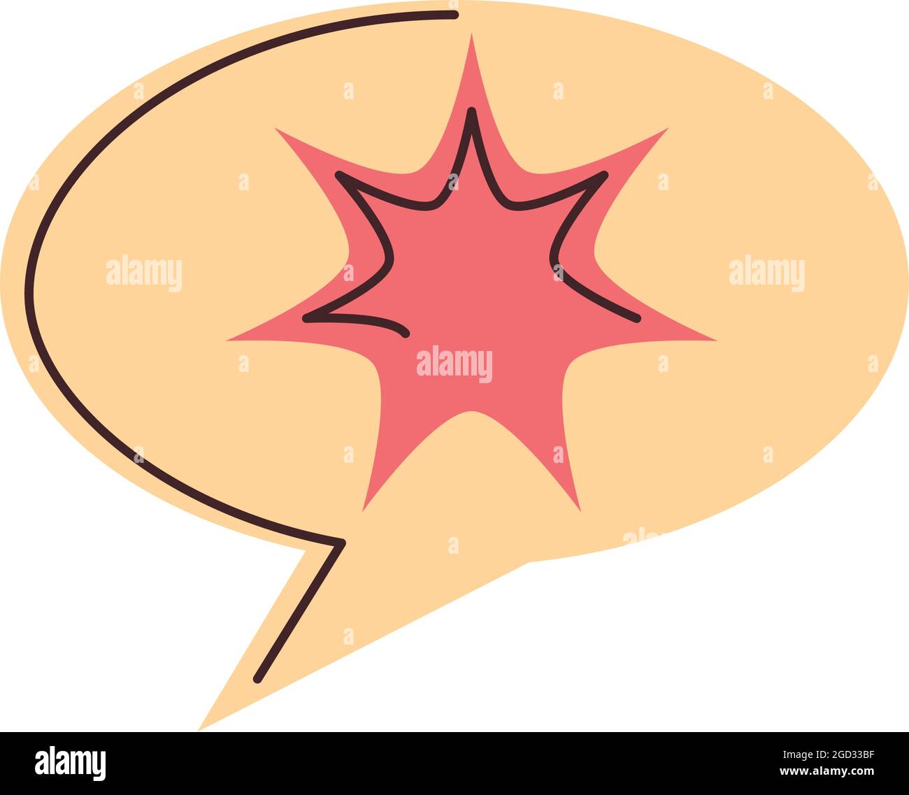 speech bubble explosion Stock Vector Image & Art - Alamy