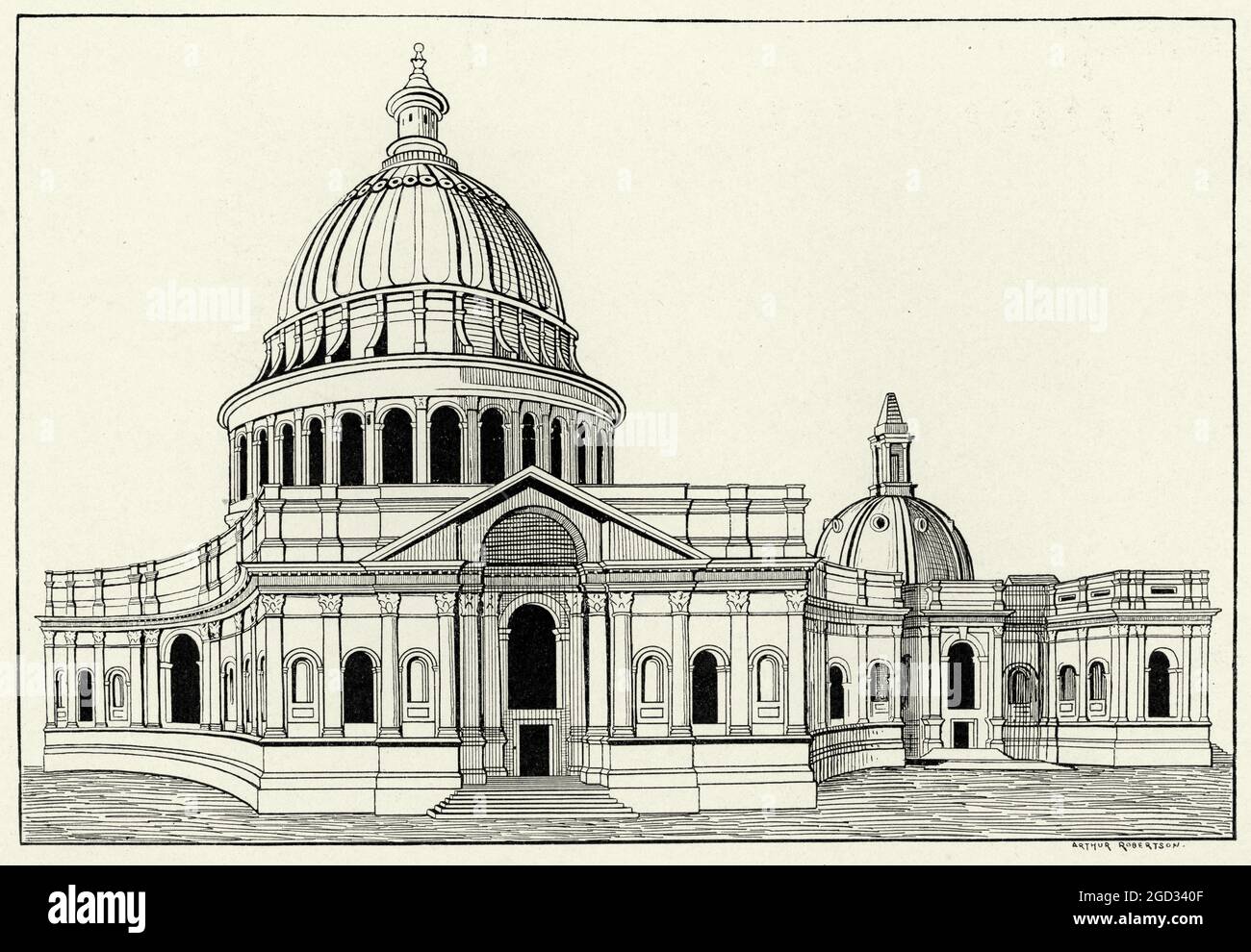 Religion wren buildings architecture hi-res stock photography and ...