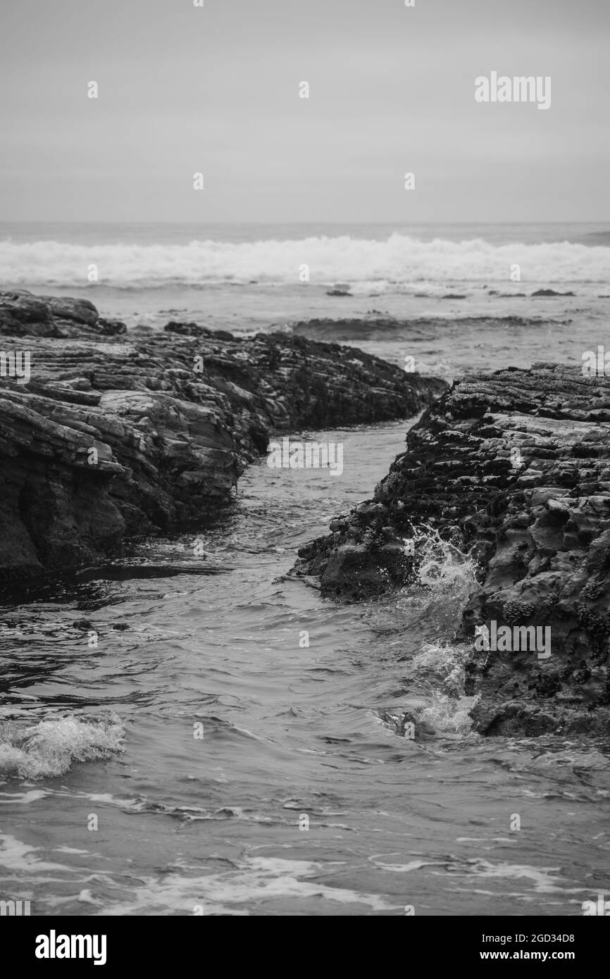 Rock formations off the coast Stock Photo - Alamy